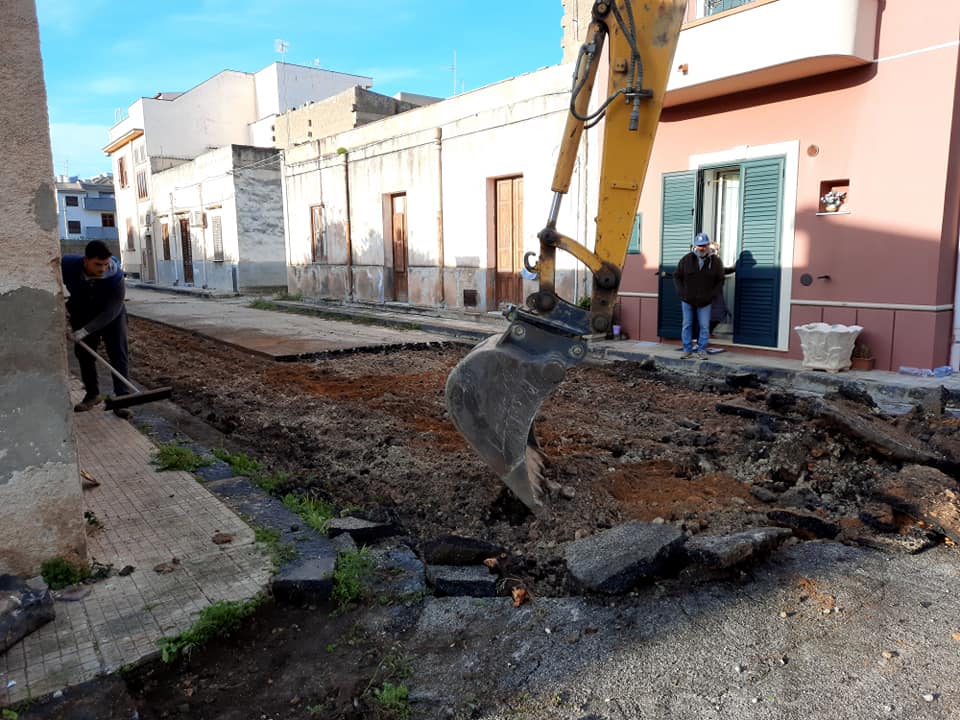 Lavori alle reti idriche di Montevago, Sambuca, Lucca, Montevago e San ...