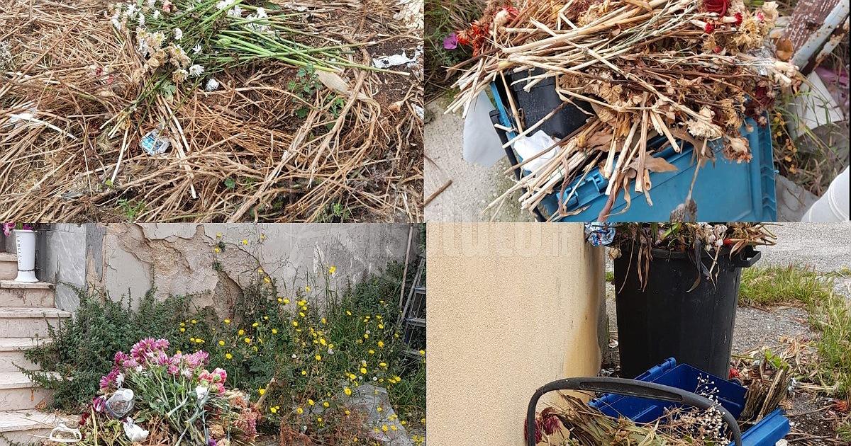 Ancora degrado al cimitero di Sciacca, segnalazione di "Sud chiama Nord" con Monte - Risoluto