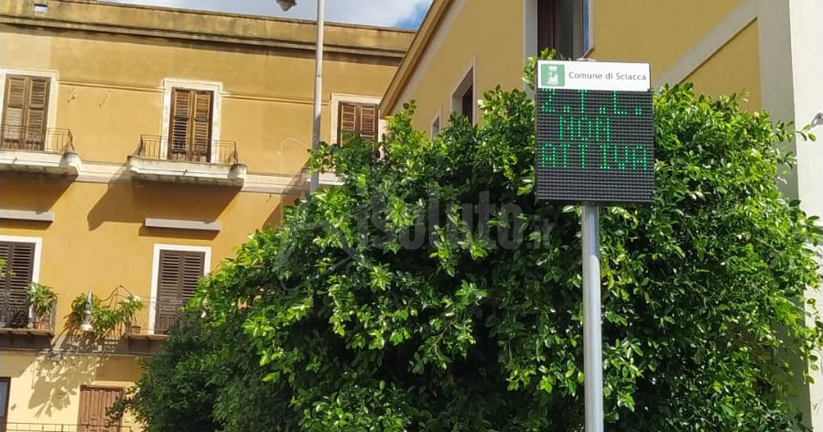 Accesi i varchi elettronici nel centro di Sciacca, dal prossimo fine settimana prove tecniche di ...