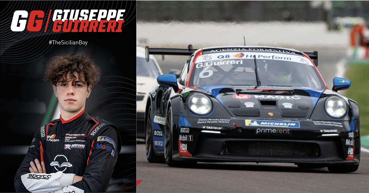 Giuseppe Guirreri trionfa a Franciacorta con la Porsche 911 GT3 Cup!