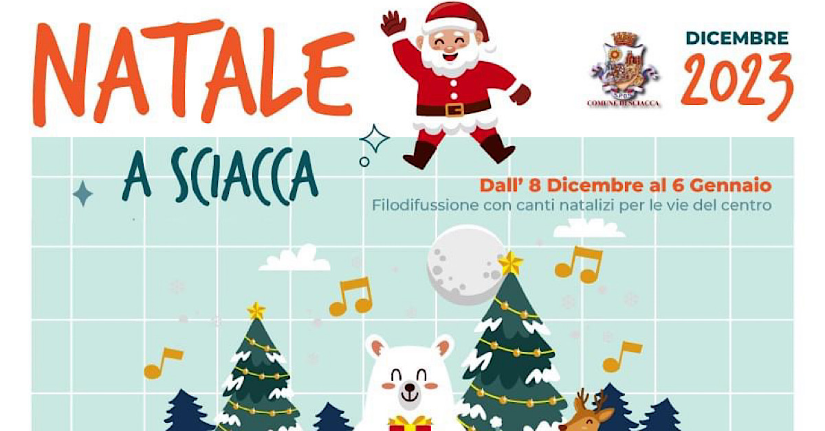 Natale a Sciacca, al via il programma con musica e intrattenimento - Risoluto