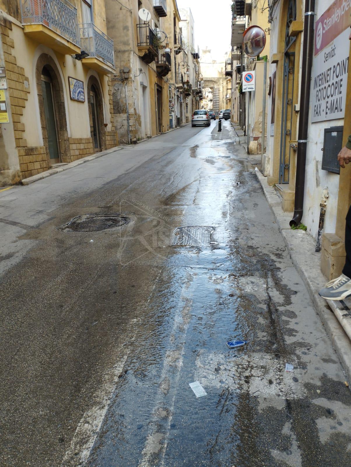 Perdite idriche in centro a bizzeffe a Sciacca, interrogazione di ...