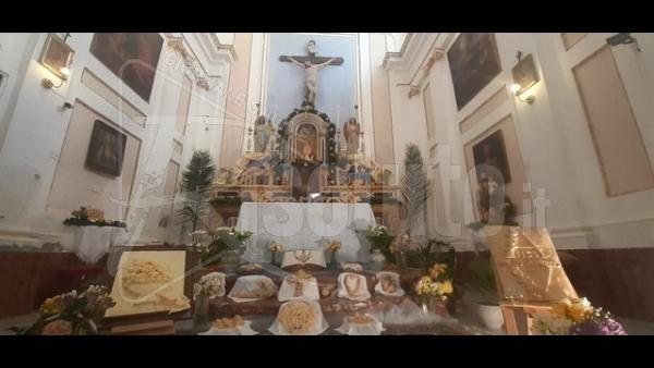 Altare di San Giuseppe oggi alla chiesetta del Purgatorio a Sciacca a ...