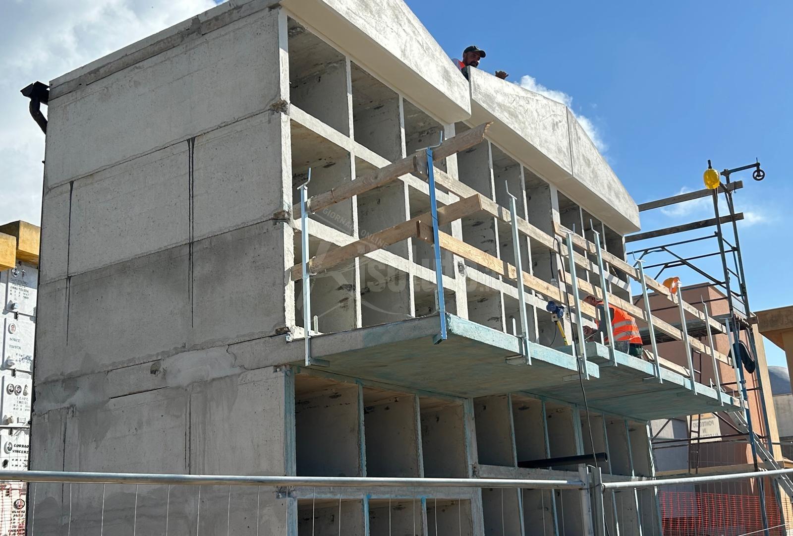 Quasi pronti i primi 54 loculi al cimitero di Sciacca, entro il 2025 altri mille - Risoluto