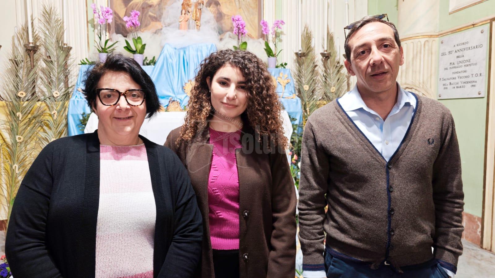 Pazienti del Giglio e ragazzi diversamente abili allestiscono altare di San Giuseppe (Video ...