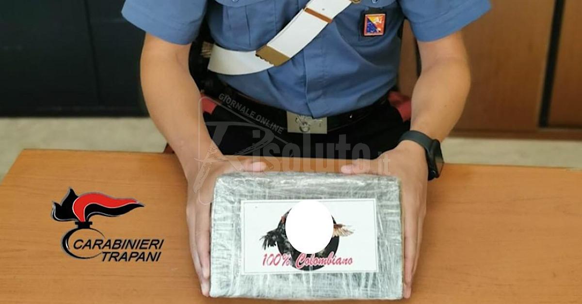 Fermato con un chilo di cocaina sullo scooter a Trapani - Risoluto