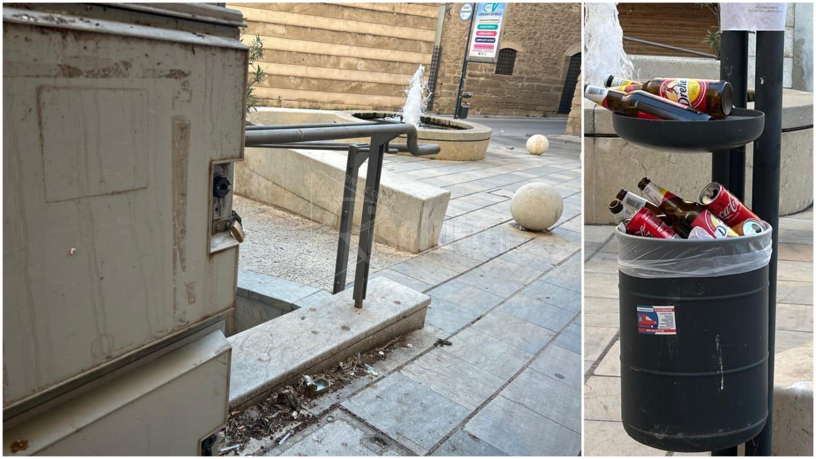 Piazza San Vito a Sciacca, forzano quadro elettrico per caricare i cellulari - Risoluto