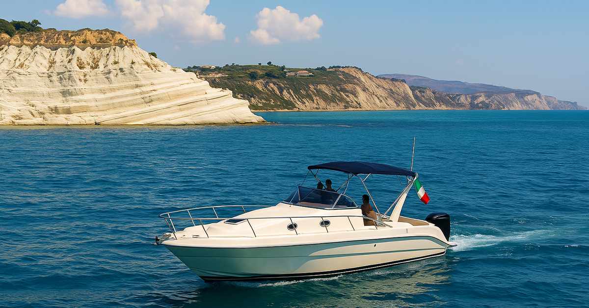 Scala dei Turchi in barca: Partenze da Sciacca - Risoluto